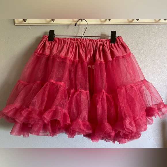 Skirts | Hot Pink Petticoat | Poshmark